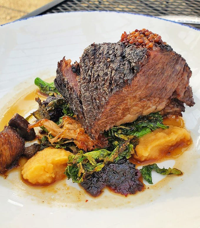 Beef short ribs that fall off the bone and melt in your mouth, proving that sometimes the classics are classic for very good reasons.