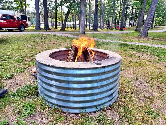 Nothing beats stories shared around a crackling campfire, where marshmallows turn golden and worries melt away like s'mores in summer.