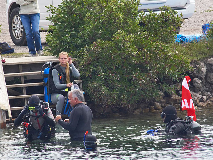 Modern adventurers meet ancient waters &ndash; divers prepare to explore a world where past and present converge beneath the surface.