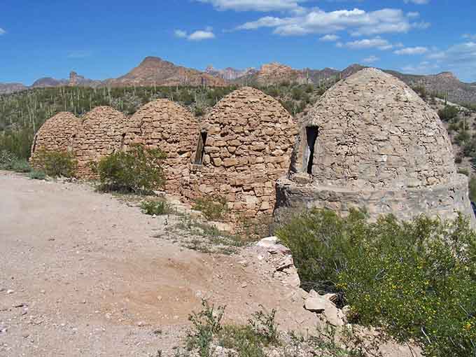 These beehive structures stand as testament to an era when "going to work" meant something entirely different than sitting at a desk.