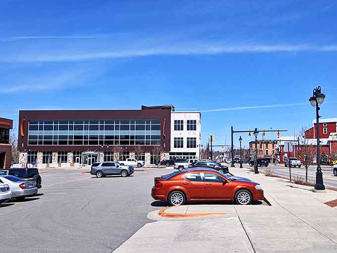 The Horizon Building brings modern architecture to Fenton's skyline, proving this town embraces both yesterday's charm and tomorrow's vision.