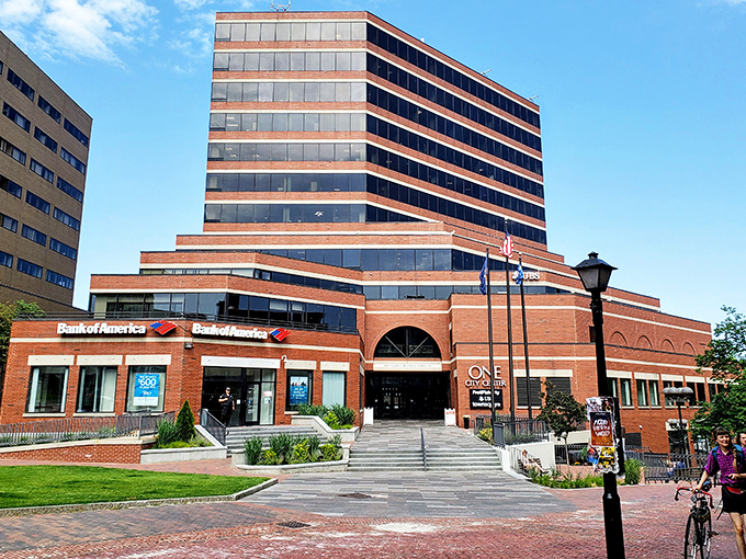 One City Center: Modern architecture playing nicely with historic neighbors &ndash; like that contemporary cousin who somehow fits in at family reunions.