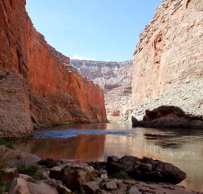 These rock formations have been standing here longer than humans have existed, which really puts your Monday morning meeting into perspective.