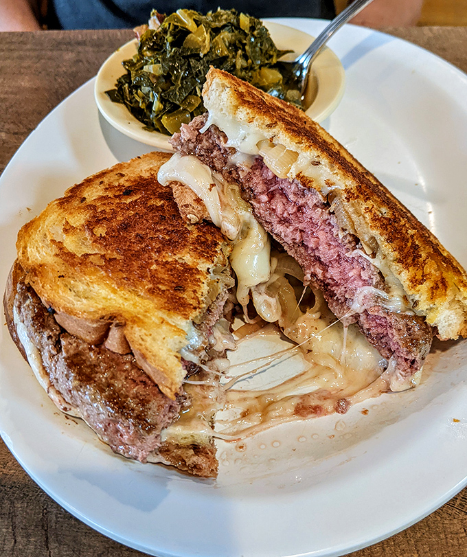 Reuben: The perfect marriage of corned beef, melted Swiss, and sauerkraut on grilled bread &ndash; a sandwich so good it deserves its own thank-you note.