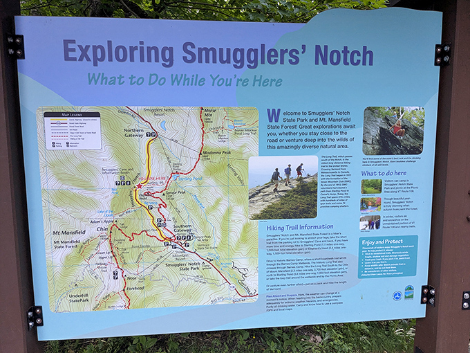 This map doesn't just show trails &ndash; it's a treasure map where X marks spectacular views instead of buried gold.