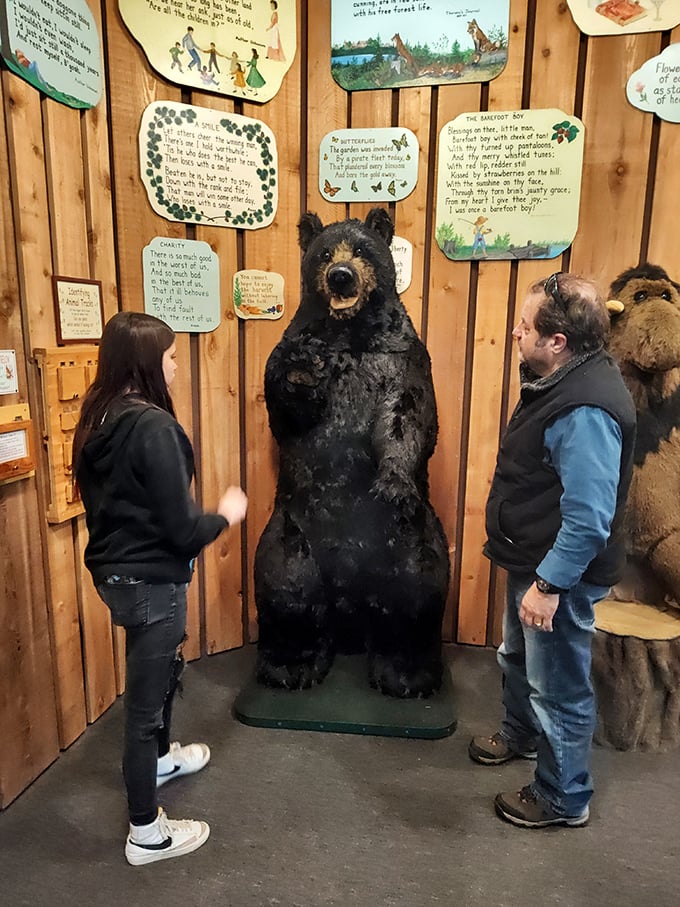 The museum's lifelike displays bring visitors nose-to-nose with creatures they might never encounter in the wild &ndash; educational thrills without the danger.