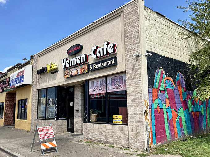 Yemen Cafe's unassuming exterior belies the explosion of authentic Middle Eastern flavors waiting inside, where family recipes transport diners across continents.