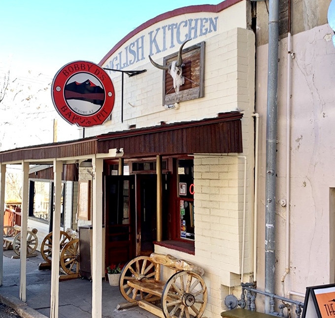 Bobby D's BB the Old West to life in historic Jerome, where mining history meets mouthwatering barbecue.