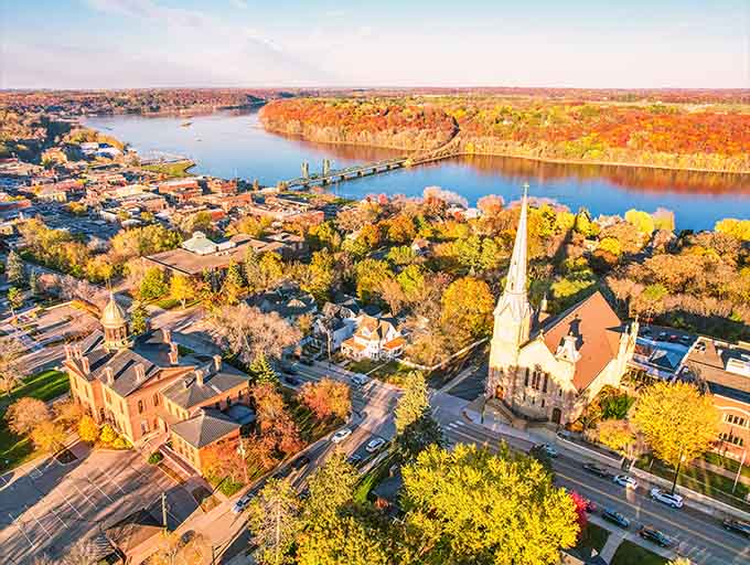 Fall colors explode across Minnesota towns, turning ordinary streets into postcards and making every drive an adventure in beauty.