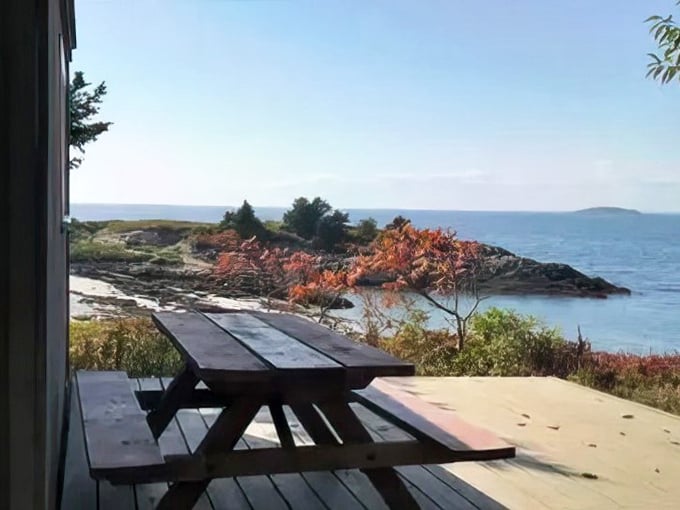 Hermit Island's stunning coastline offers peaceful vistas where forest meets ocean, creating perfect spots for contemplation and wonder.