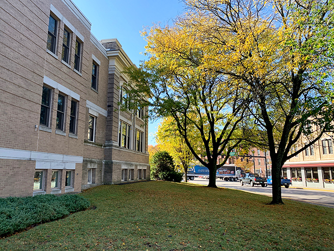 Aldrich Public Library combines classic architecture with community spirit &ndash; where locals have gathered for generations to share stories and ideas.