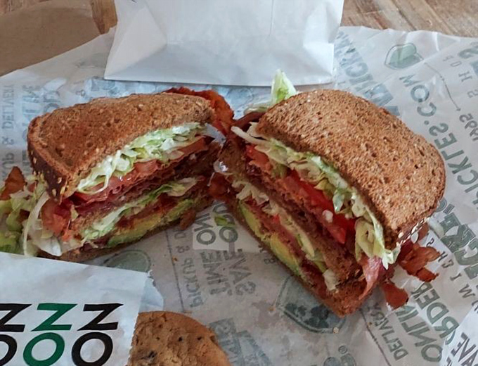 The BLT Cali Tuna &ndash; where garden-fresh crispness meets creamy tuna in a harmony that makes you forget all other lunch options.