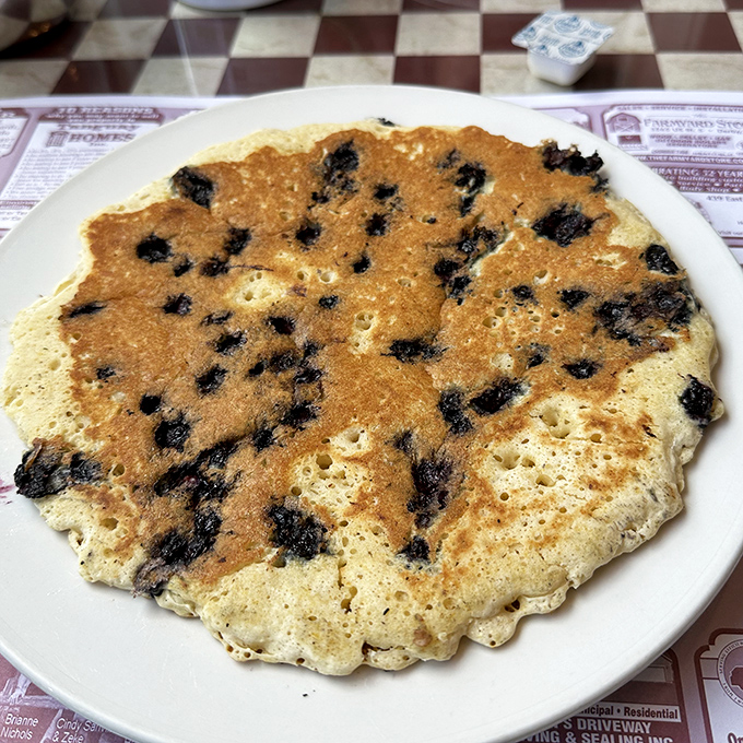 Blueberry pancakes that put ordinary flapjacks to shame &ndash; each berry a tiny burst of Vermont summer.