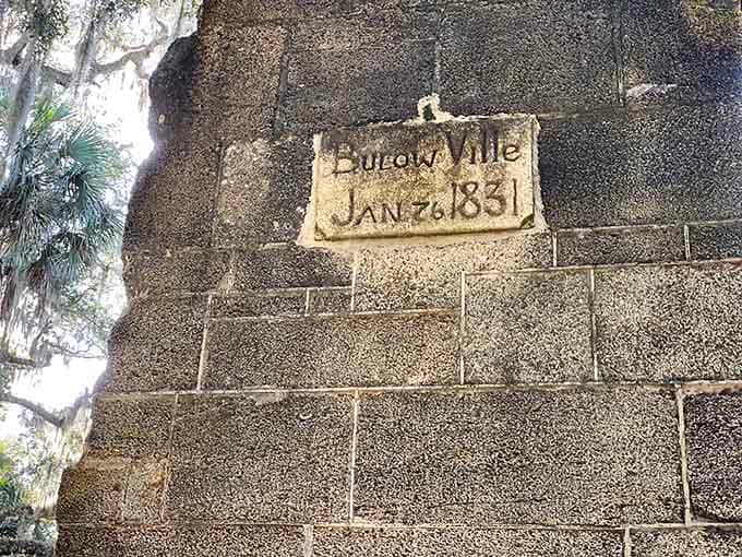 When you carve the date 1831 into stone, you're basically sending a message to the future saying "We were here, and we built things to last."