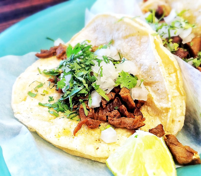 Carnitas done right achieves that magical crispy-yet-tender texture that separates memorable tacos from merely adequate ones.