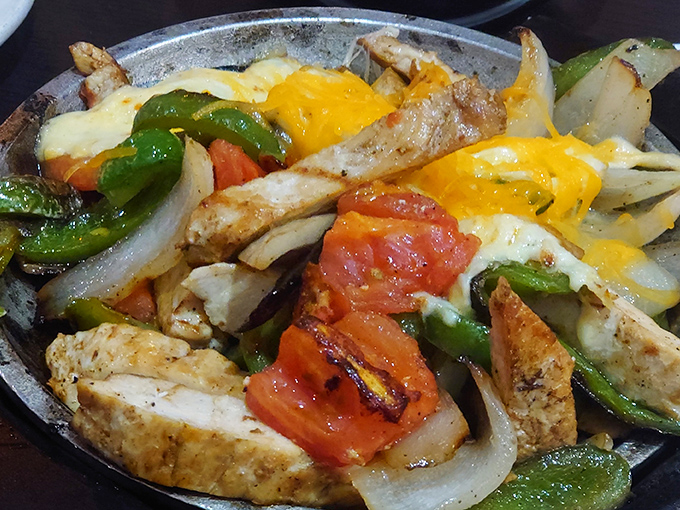 Sizzling fajitas arrive with dramatic flair &ndash; the sound and smell announcing their presence before they even reach your table.