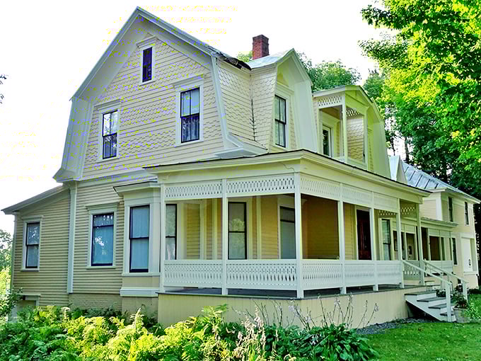 This classic yellow New England home isn't just picture-perfect &ndash; it's lived-in history with stories in every windowpane.