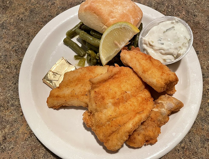 Crispy, golden perfection meets tender flaky fish&mdash;a plate that would make any Minnesotan lake proud.