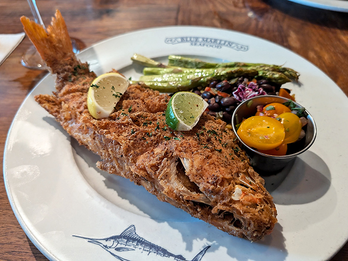 Perfectly fried whole fish that's crispy outside, tender inside &ndash; the kind of dish that makes you wonder why you'd ever order anything else.