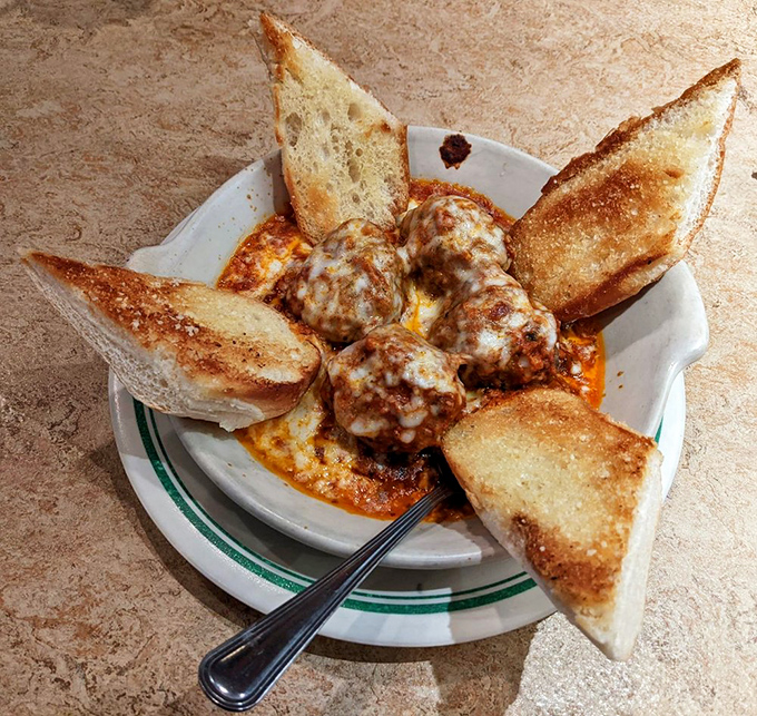 These meatballs aren't just sitting there looking pretty &ndash; they're plotting to make you forget every other meatball you've ever met.