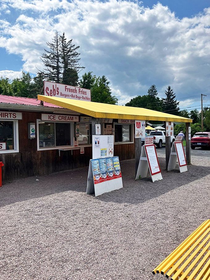 Where calories don't count and nostalgia is served alongside burgers that make fast food chains weep with inadequacy.