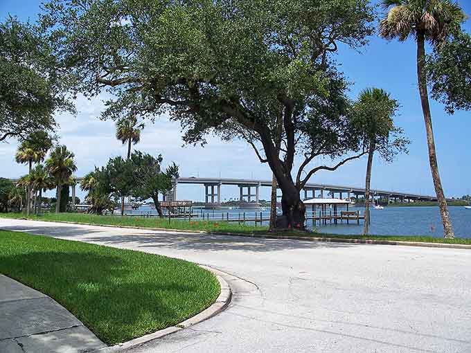 South Causeway in New Smyrna Beach bridges the gap between mainland and beach life with stunning water views all around.