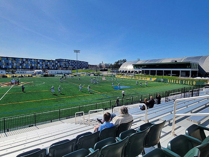 Weekend warriors battle it out on Virtue Field while spectators soak up sunshine &ndash; Burlington's perfect blend of competition and casual enjoyment.