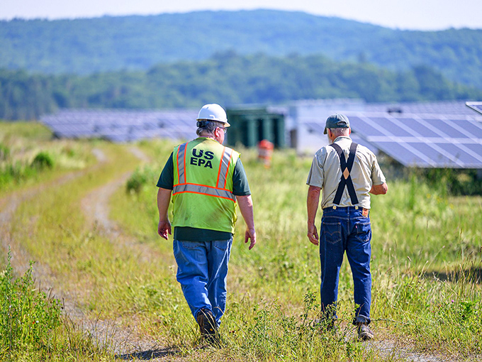The folks working on this site aren't just cleaning up the past, they're literally reshaping the future, one carefully monitored remediation project at a time, with hard hats and determination.