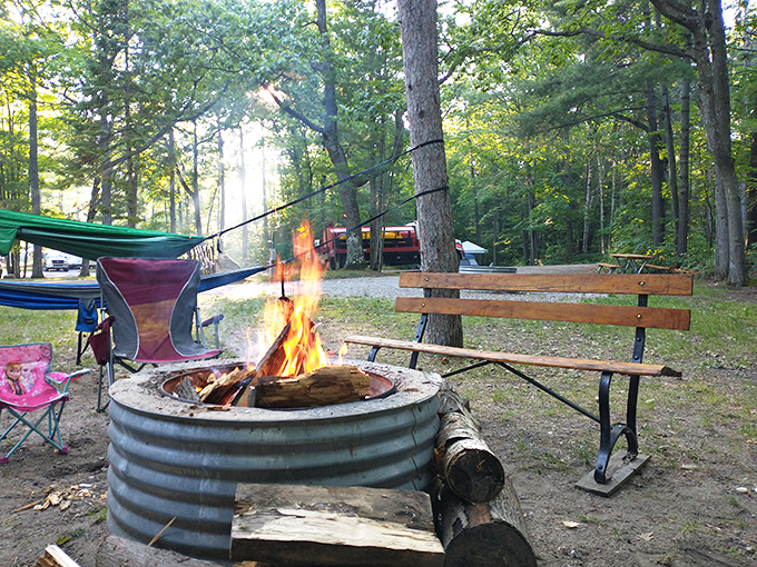 Campfire stories taste better with a side of s'mores and zero cell service &ndash; digital detox never looked so cozy.