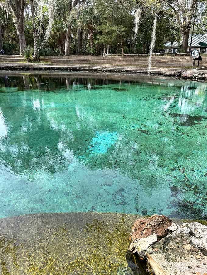 Water this clear should probably be illegal, or at least come with a warning that regular pools will never look quite as appealing again.