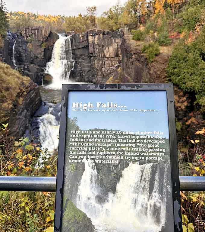 History meets natural splendor at High Falls, where indigenous peoples once portaged around these powerful waters centuries ago.