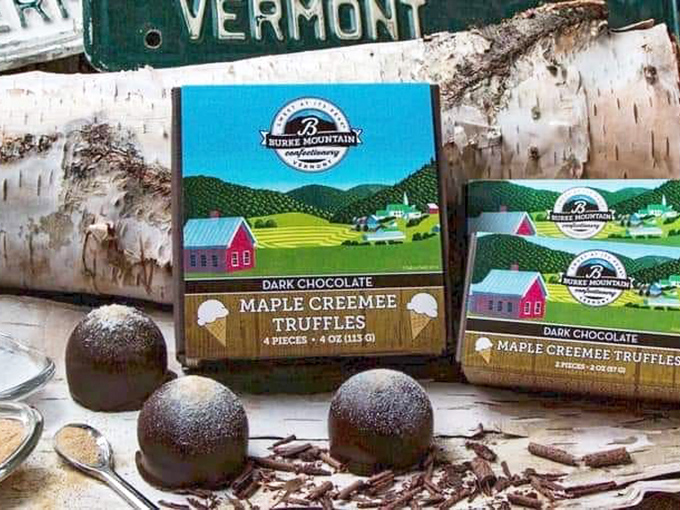 Maple Creemee Truffles: Vermont's answer to the question, "Can heaven be bite-sized?" Spoiler alert: yes, yes it can.