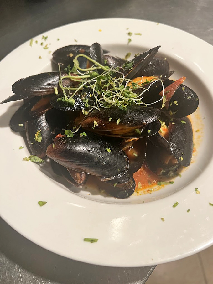 These mussels aren't just seafood &ndash; they're little ocean treasures bathing in a broth so good you'll want to drink it like soup.