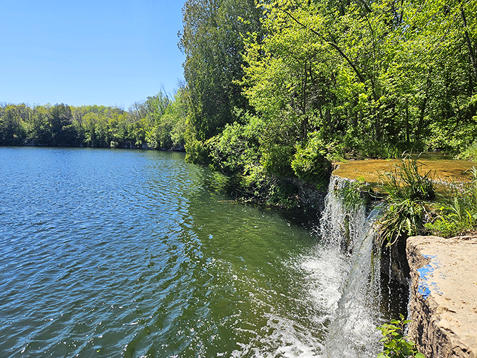 Nature's own water feature cascades with more charm than any backyard installation could hope to achieve.