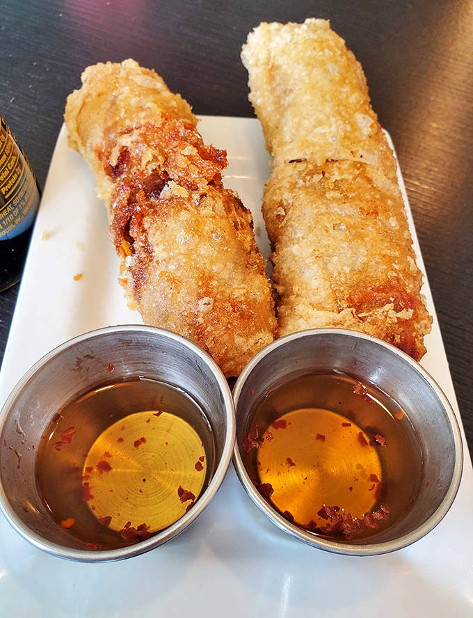 Crispy on the outside, perfectly seasoned on the inside &ndash; these egg rolls have maintained their recipe integrity since Jimmy Carter was president.