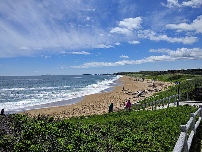 Real ocean beaches with actual sand prove that Maine can compete with anywhere when conditions are just right.