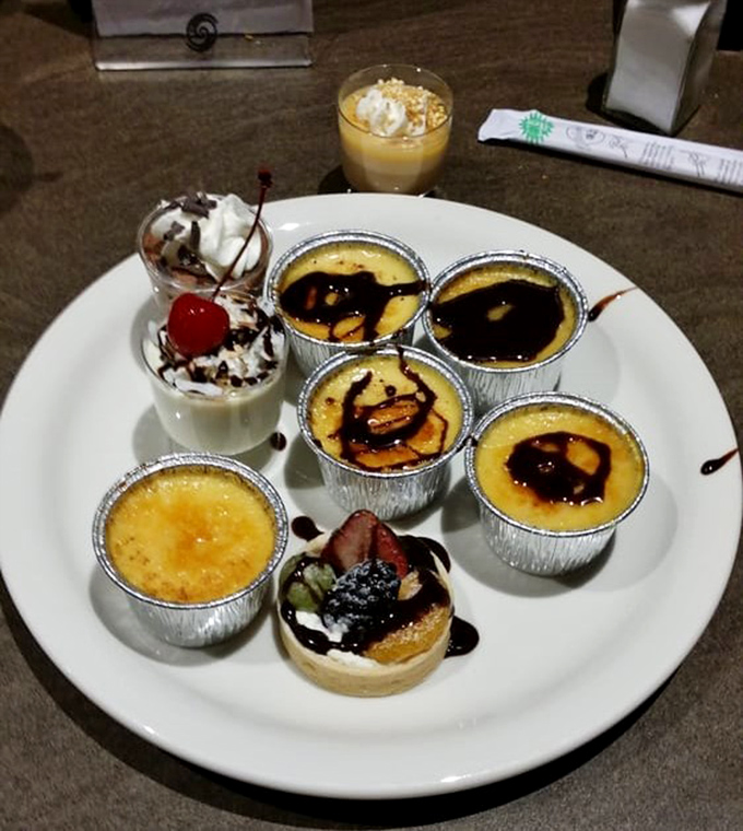 Dessert heaven arrives in miniature form – these crème brûlée cups deliver that perfect crack of caramelized sugar before revealing silky custard beneath.