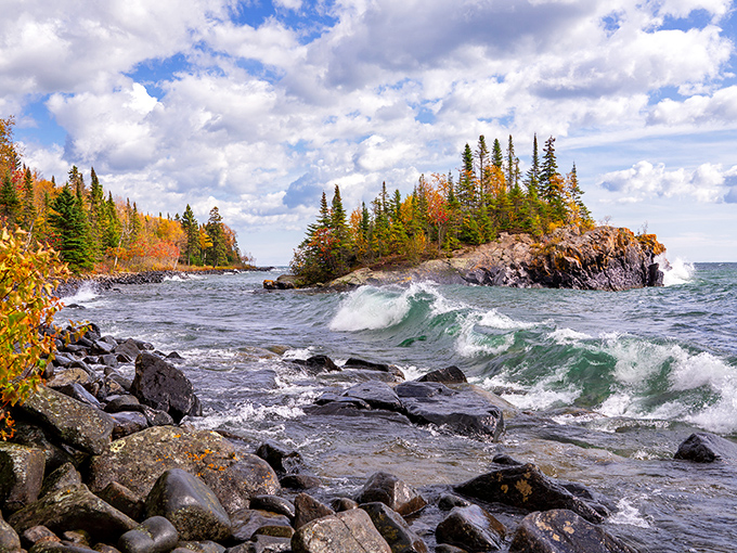 Horseshoe Bay's waves create a hypnotic rhythm against the rocky shore, nature's own meditation soundtrack without the subscription fee.
