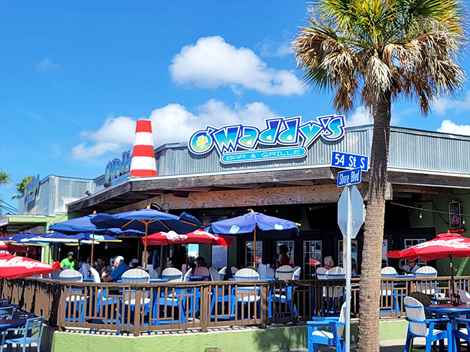 O'Maddy's serves up waterfront dining with a side of local character &ndash; the perfect spot to savor fresh seafood while watching boats glide by.