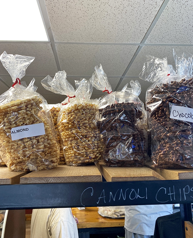 Cannoli chips &ndash; the genius invention for when you want to dip your way to happiness.