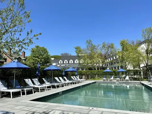 The pool area isn't just for swimming &ndash; it's for pretending you're a character in a novel where everyone leads fabulous, sun-drenched lives.