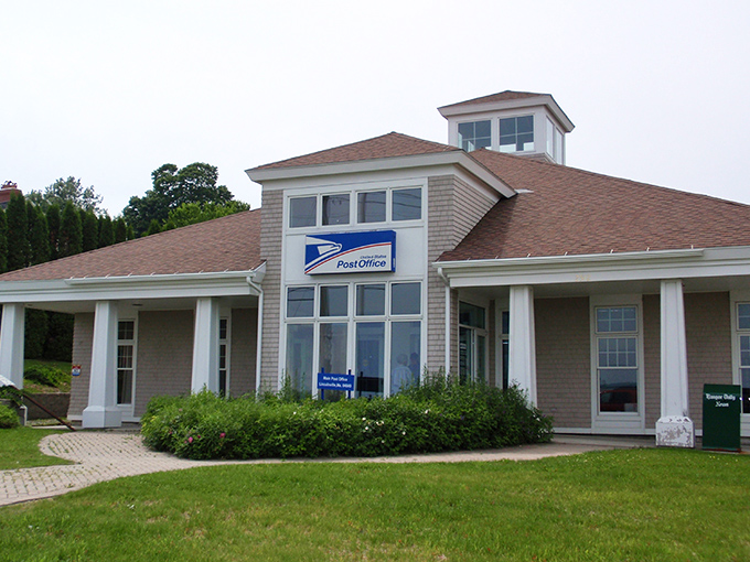 Post Office: Not just mail delivery but the town's social hub, where locals exchange news faster than the postal service delivers packages.