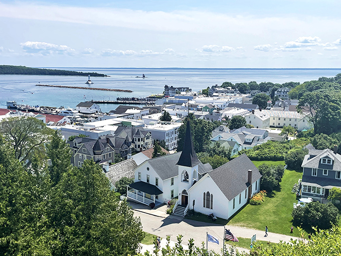 Adrian Engine House No. 1 showcases stunning red brick architecture and historical significance, reminding visitors of the town's commitment to public service.