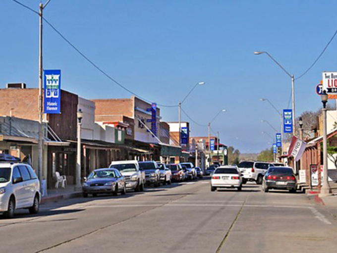 Downtown Florence stretches toward the horizon, its historic buildings creating a living museum of Western architecture.