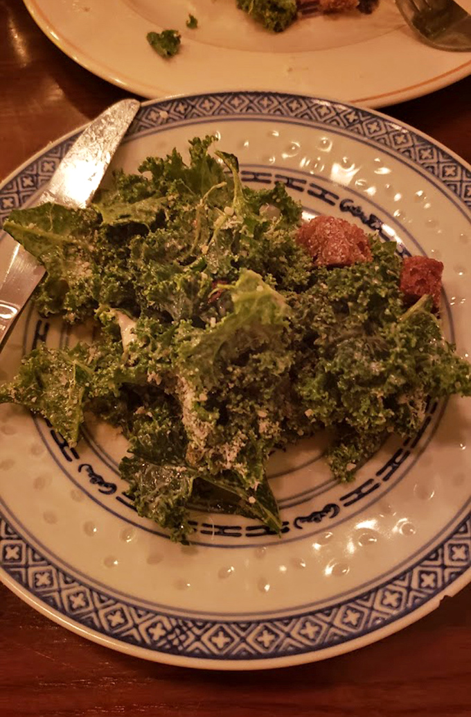 Even salads get the star treatment here &ndash; fresh greens and seasonal ingredients prove that not all indulgences need to involve dough.