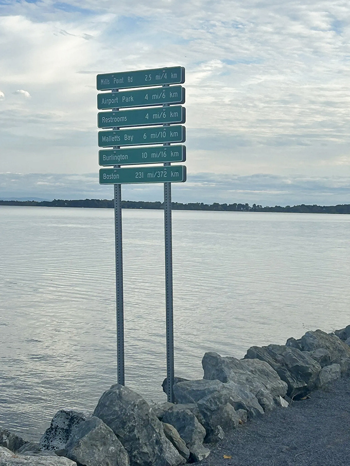 Helpful signage keeps adventurers oriented &ndash; though getting pleasantly lost in these views is half the fun of the journey.