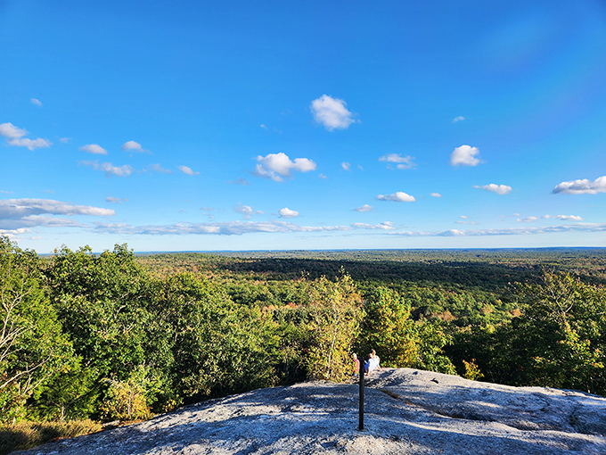 Summit views that stretch to the horizon reward even the shortest mountain climbs with scenery worth every step.