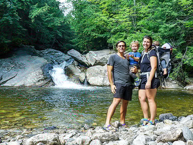 Family memories in the making: generations connect through shared adventures, proving the best entertainment doesn't require batteries or Wi-Fi.