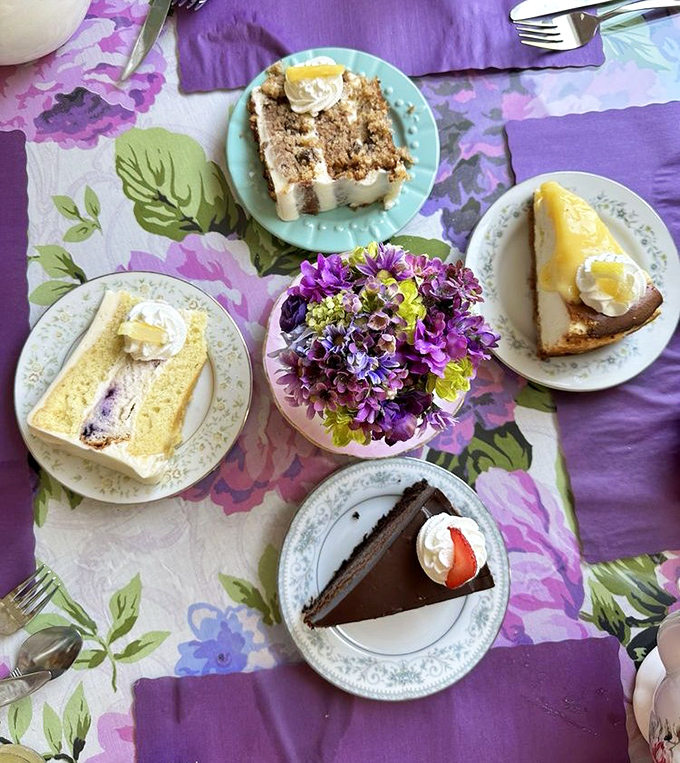 Dessert diplomacy in action&mdash;where the hardest international relations involve choosing between chocolate layer cake and lemon tart.