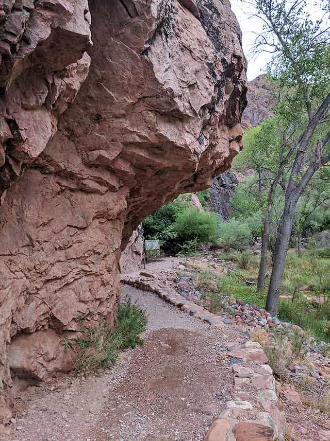 Phantom Ranch sits nestled in the canyon like a secret hideaway, offering weary hikers a place to rest and recover.